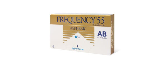 Frequency 55 Aspheric Contact Lenses - 6 Pack | Shop Contacts | Eyeconic