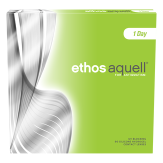 Ethos Aquell for Astigmatism 1 Day 90 Pack Contacts | The VSP Preferred ...