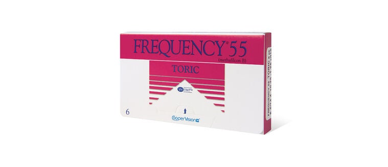 Frequency 55 Toric 6 Pack Contacts | The VSP Preferred Online Store ...