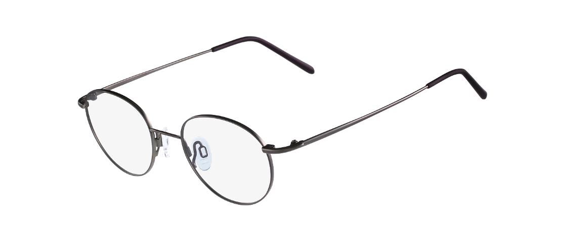 Flexon 623 Traditional Full-rim Rounded Wire Frame Glasses | Eyeconic.com